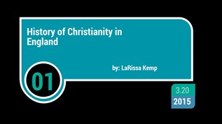 History of Christianity in England at emaze Presentation