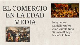 El Comercio En la Edad Media at emaze Presentation