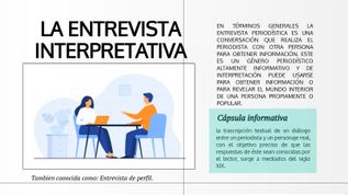 lA ENTREVISTA INTERPRETATIVA at emaze Presentation