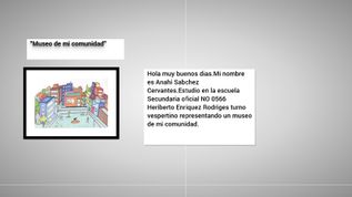 “Museo de mi comunidad” at emaze Presentation