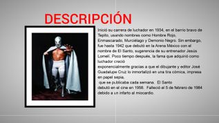 El santo at emaze Presentation