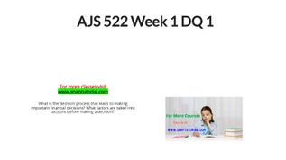 AJS 522 Inspiring Communication snaptutorial.com at emaze Presentation