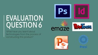 Evaluation question 6 at emaze Presentation