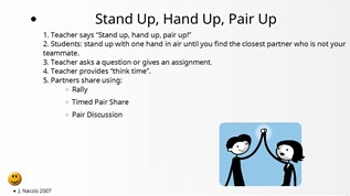 StandUpHandUpPairUp.pptx on emaze