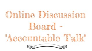 Discussion Board Postings at emaze Presentation