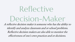 Reflective Decision-Maker at emaze Presentation