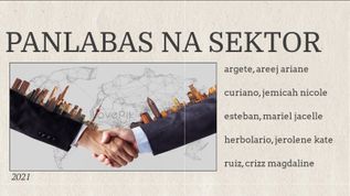 sektor ng panlabas at emaze Presentation