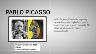 pablo picasso at emaze Presentation