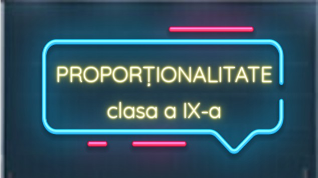 Proportionalitate IX SN at emaze Presentation