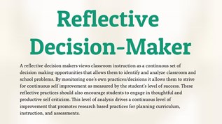 Reflective Decision-Maker at emaze Presentation