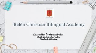 Belén Christian Bilingual Academy at emaze Presentation