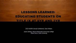 Lessons Learned-1 at emaze Presentation