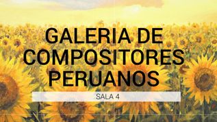 Galeria de compositores Peruanos at emaze Presentation