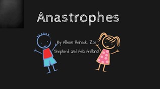 Anastrophe at emaze Presentation