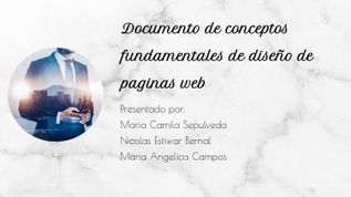 Documento de conceptos fundamentales de diseño de paginas at emaze Presentation