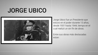 Jorge ubico at emaze Presentation