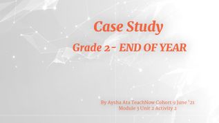 Case study: A Grade 2 student presented with having a hard at emaze ...