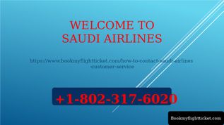 How do i contact Saudi airlines at emaze Presentation