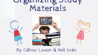 Organizing Study Materials at emaze Presentation