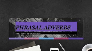 PHRASAL ADVERBS at emaze Presentation