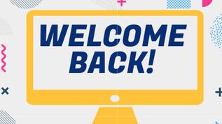 WELCOME BACK! at emaze Presentation