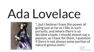 Ada Lovelace at emaze Presentation