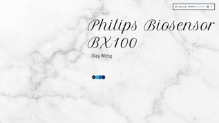 Philips Biosensor BX100 at emaze Presentation