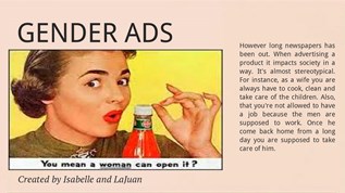 Gender Ads at emaze Presentation