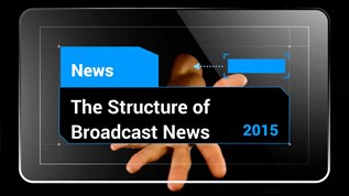 Structure of News Broadcast at emaze Presentation
