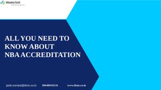 What is the national board of accreditation? (NBA Accreditation) at ...