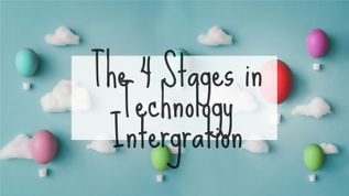 The 4 Stages in Technology Intergration at emaze Presentation