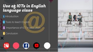 Use of ICT in English language class at emaze Presentation