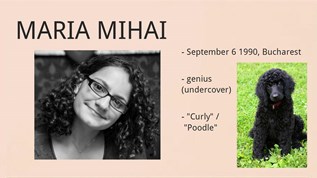 About me at emaze Presentation