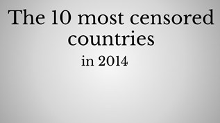 The 10 most censored countries in 2014 at emaze Presentation