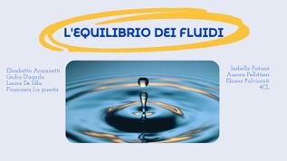 L'equilibrio dei fluidi at emaze Presentation