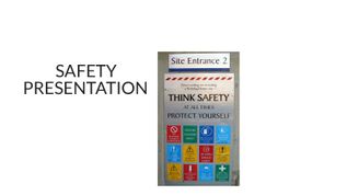 Safety presentation at emaze Presentation