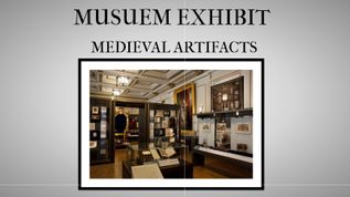 Museum Exhibit at emaze Presentation