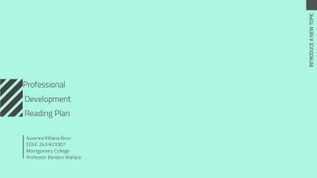 Professional Development Reading Plan At Emaze Presentation