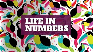 life in numbers at emaze Presentation