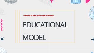 EDUCATIONAL MODEL at emaze Presentation