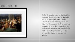 The three estates at emaze Presentation