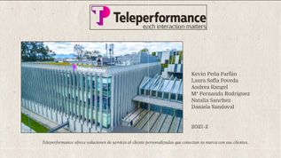 TELEPERFORMANCE at emaze Presentation
