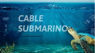 CABLE SUBMARINO at emaze Presentation