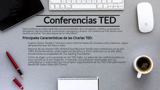 Conferencias TED at emaze Presentation