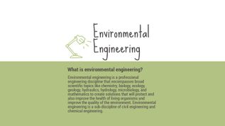 Environmental Engineering at emaze Presentation