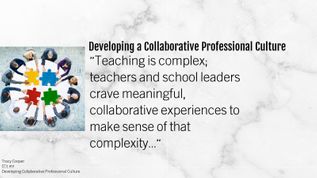 EDL 851 Collaborative Professional Culture at emaze Presentation