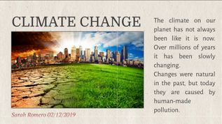 Climate change at emaze Presentation