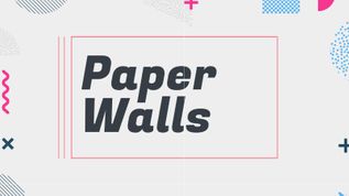 Paper Walls at emaze Presentation