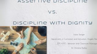 Assertive Discipline vs. Discipline with Dignity at emaze Presentation
