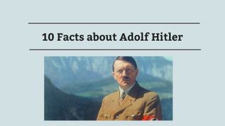 10 Facts about Adolf Hitler at emaze Presentation